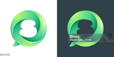 소용돌이 패턴이 있는 말풍선 내부의 S 문자 로고 네거티브 스페이스 스타일 아이콘입니다 말하기에 대한 스톡 벡터 아트 및 기타 이미지 말하기 알파벳 S Brand