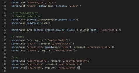 Api Route Permissions Using An Express Jwt Permissions Guard On Node Js Issue