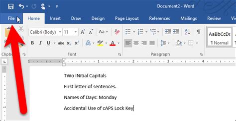 How To Disable Automatic Capitalization Correction In Microsoft Word