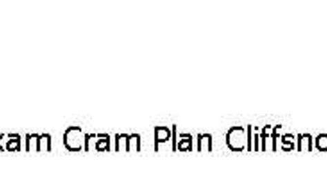 Cliffsnotes Police Officer Exam Cram Plan Cliffsnotes Cram Plan Imgur