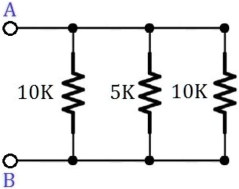 SOLVED Determine The Resistance Value Between Nodes A And B