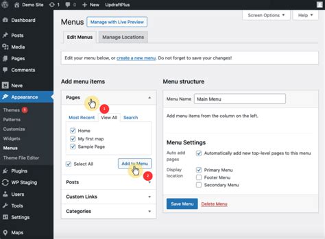 How To Add A Menu In Wordpress Beginners Guide 2025