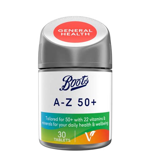 Boots Multivitamins A To Z 50 30 Tablets Expiry 7 27 Ushopuk
