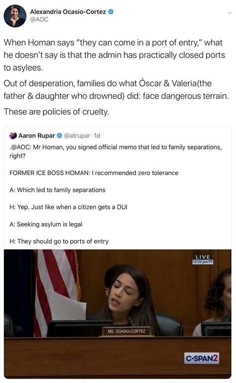 AOC On Ports Of Entry Scrolller