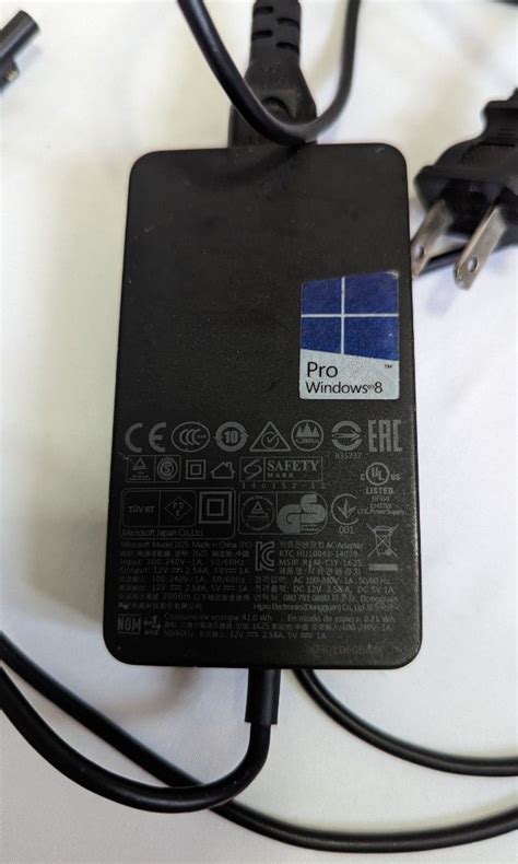 Microsoft Surface Pro Adapter Cable Charger Surface Pro 6 Computers And Tech Parts