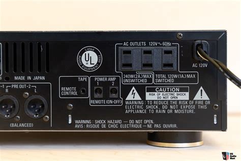 Denon Pra 1500 Preamplifier Photo 4591934 Us Audio Mart