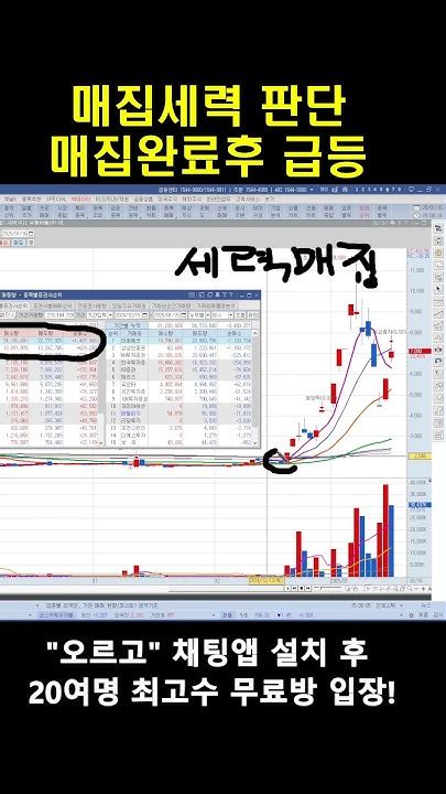 세력주가 크게 터진다 세력매집종목인지 판단하는 방법 Youtube