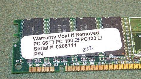 256mb Pc133 Memory Stick Module