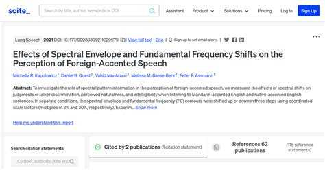 Effects Of Spectral Envelope And Fundamental Frequency Shifts On The