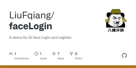 Github Liufqiang Facelogin A Demo For Ai Face Login And Registor