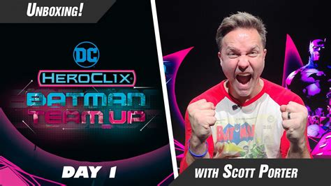 Unboxing Dc Comics Heroclix Batman Team Up Heroclix