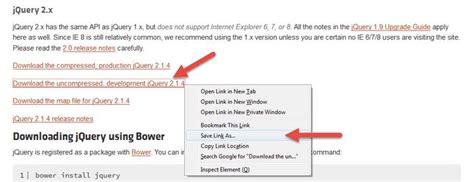 Jquery Tutorial 2 How To Link Jquery Files Into Html Techbriefers