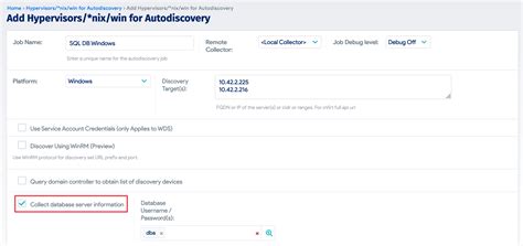 Database Discovery Device42