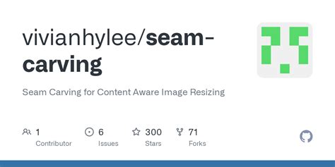 Github Vivianhyleeseam Carving Seam Carving For Content Aware Image Resizing