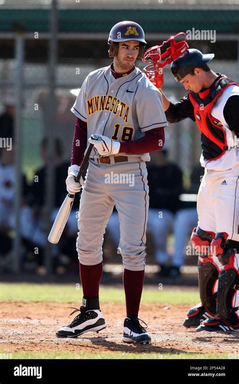 February 28 2010 Justin Gominsky Of The Minnesota Golden Gophers During The Big Eastbig 10