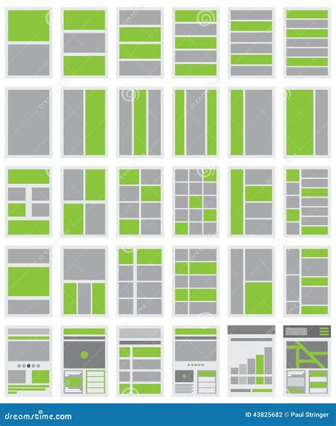 Flowcharts Set Of 6 Flow Charts Schemes Diagrams Vector Illustration