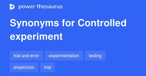 Controlled Experiment