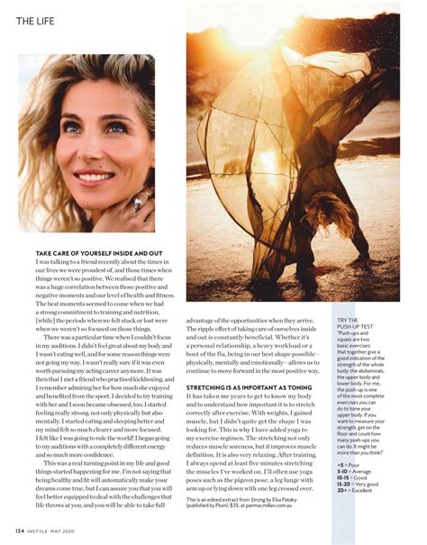 Elsa Pataky In Instyle Magazine Australia May 2020 Hawtcelebs