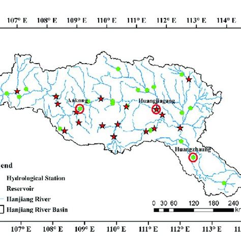 The Location Of Hydrological Stations And Reservoirs In Hanjiang River Download Scientific