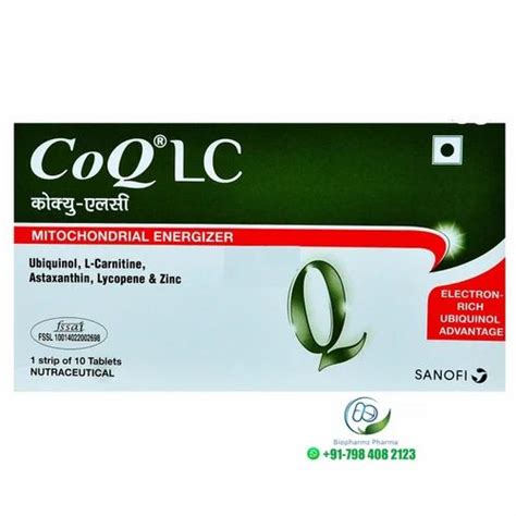 New CoQ Forte Capsule Prescription Treatment Antioxidant At Strip In Surat