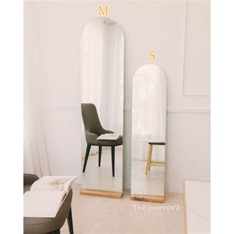 กระจกมินิมอล รุ่น Front Door ขนาด 30×120 ซม Shopee Thailand