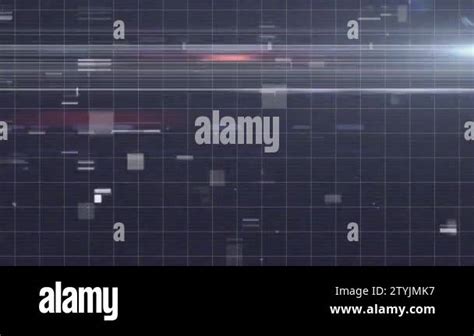 animation of white horizontal lines and multi colored vertical lines