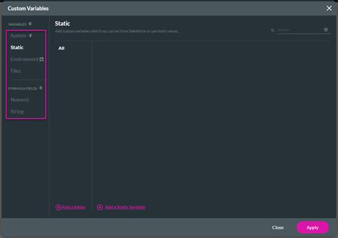Create A Custom Variable In Titan Flow