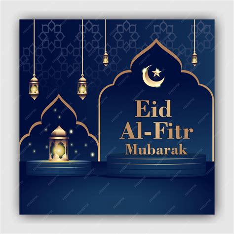 Premium Vector Eid Al Fiter Dsesign Tamplate And Card Design