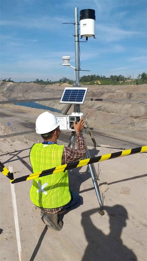Instalasi Weather Station Di Pertambangan Melak Pt Taharica