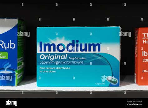 Loperamide Hydrochloride Sold Under The Brand Name Imodium Is A Medicine Used To Treat