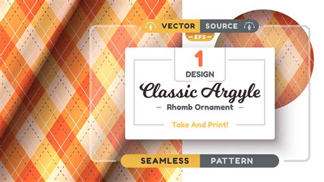 Halloween Argyle Seamless Pattern Fabric Texture Background Textile Wallpaper 12005580 Vector