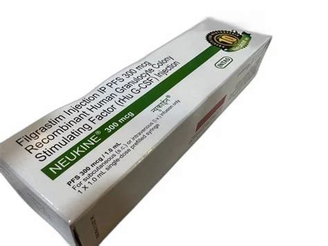 Filgrastim Recombinant Human Granulocyte Colony Stimulating Factor Injection At Rs 800vial