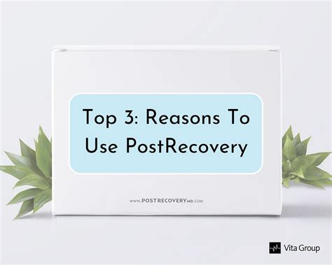Top 3 Reasons To Choose Post Recovery Md For Your Recovery Journey