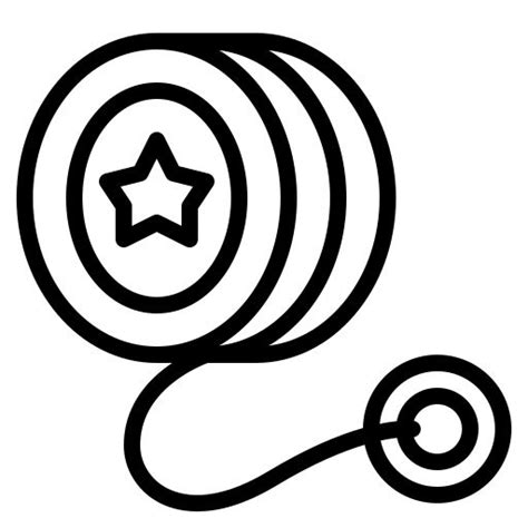 Yoyo Clipart Black And White