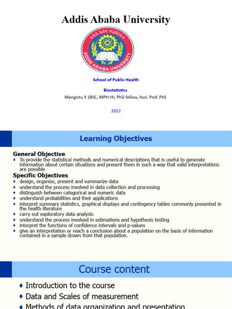 1 Introduction To Biostatistics Pdf Level Of Measurement Statistics