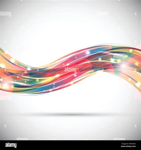 Abstract Design Background With Flowing Lines Design Stock Vector Image