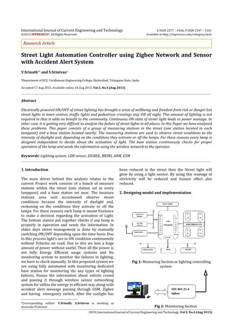pdf street light automation controller using zigbee … wp content uploads 2015 08
