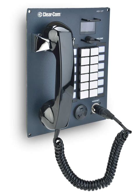 Clear Com IKB P Single Channel Intercom Station AVL Supply Sales Portal