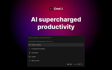 Cmd J Ai Tools Guide