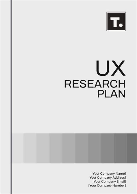 Free Ux Research Plan Template To Edit Online