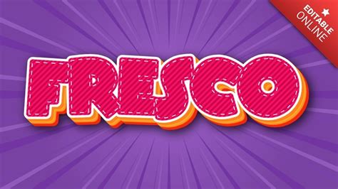 Fresco Crazy D Text Effect Generator Fresco Crazy D Text Effect Generator