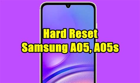 Cara Reset Samsung A Ke Setelan Pabrik PolaHP