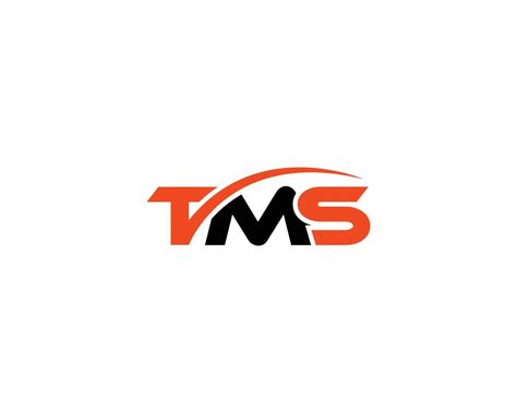 Modern Tms Letter Initial Logo Design Template Vector Illustration