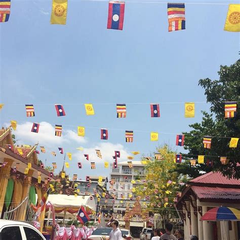 Sok Dee Pi Mai Happy Lao New Year Vientiane Laos Culture Asia Life Newyear Pimai