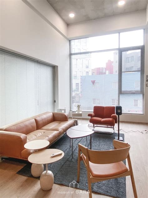 이태원 사옥 전동 알루미늄 블라인드 스타일링 사무실 커튼 블라인드 추천 뉴욕 스타일 인테리어 메종엘바라 공간스타일링 네이버 블로그