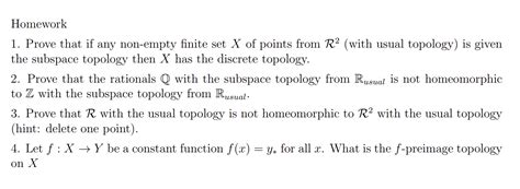 Solved Prove That If Any Non Empty Finite Set X Of Points