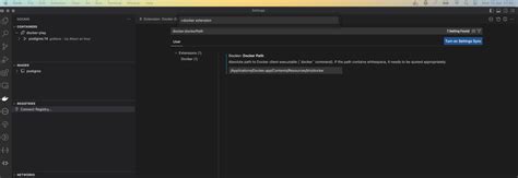 Issue To Connect Vs Code To Docker And It Is Not Finding Docker Is
