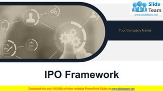 IPO Framework PowerPoint Presentation Slides PDF
