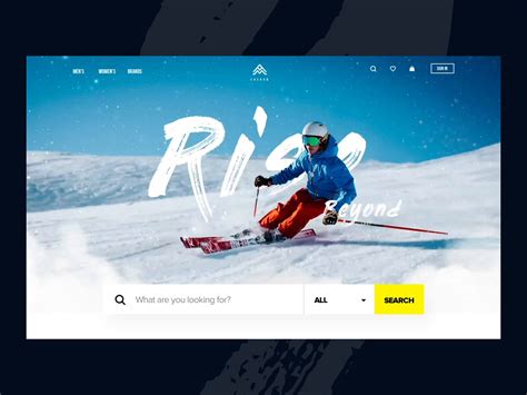 Landing Page Concept With Parallax Effect By Minh Pham On Dribbble Minimal Web Design Web