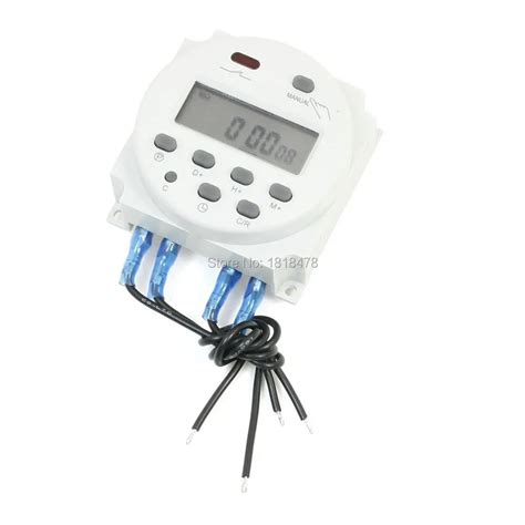 CN A AC DC V LCD Digital Power Programmable Timer Switch Time Relay A In Relays From Home